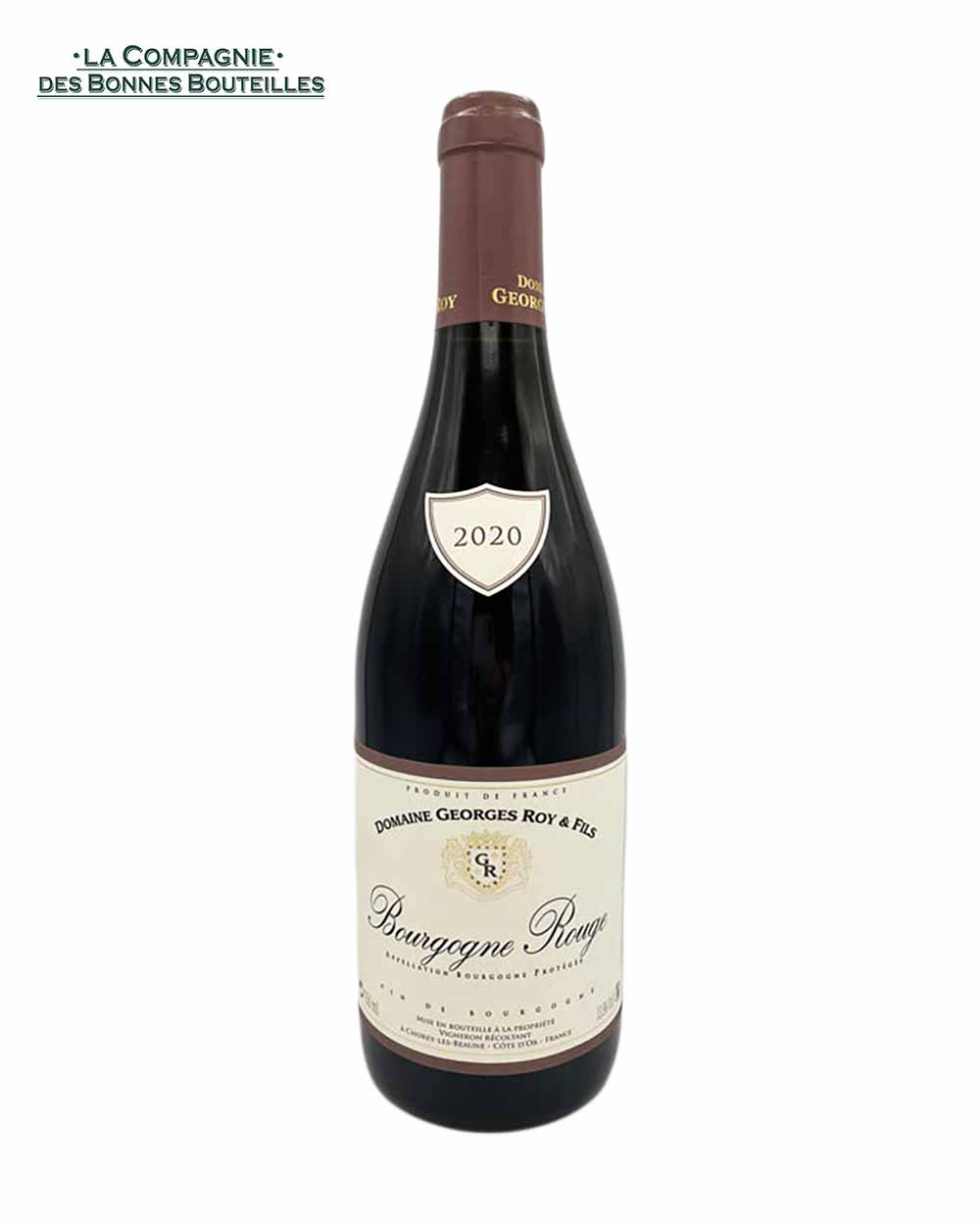 vin rouge Domaine Georges Roy Bourgogne 2020 75 cl | Rouges aromatiques ...