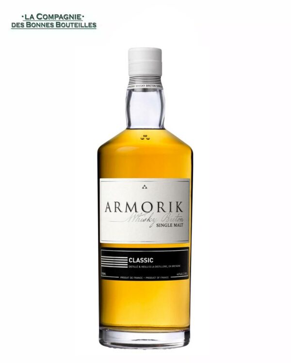 Whisky Armorik Classic Bio 70cl - La Compagnie des Bonnes Bouteilles