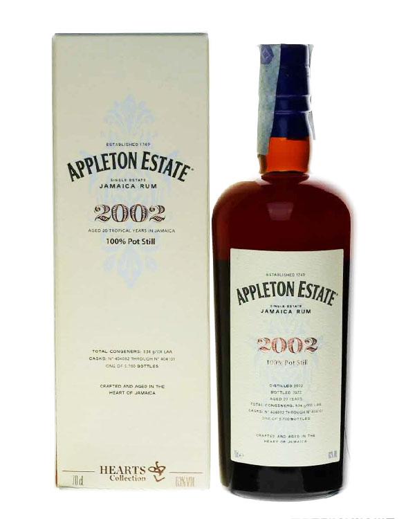 Rhum Appleton Estate Hearts 2002 - 70 cl - La Compagnie des Bonnes ...