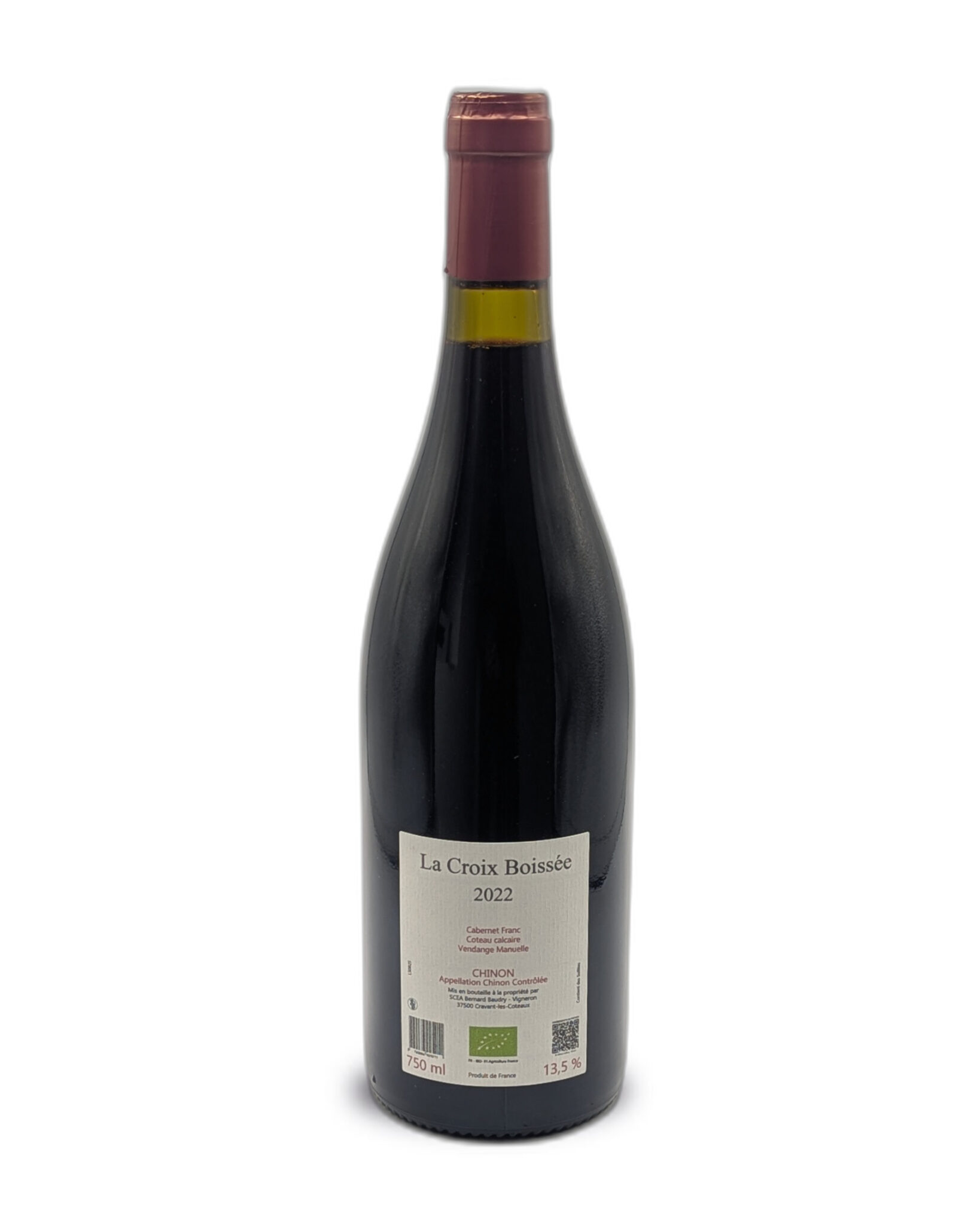 Vin Rouge - Domaine Bernard Baudry - La Croix Boissée - Chinon - 2022 ...