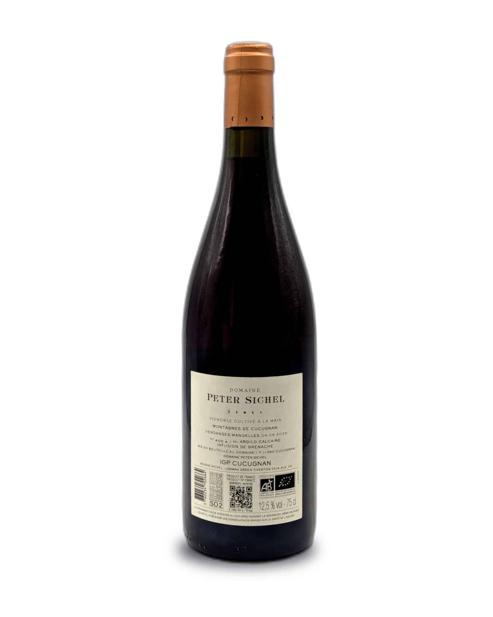 Vin Rouge - Peter Sichel - Montanha - IGP Cucugnan - 2025 - 75cl - La ...